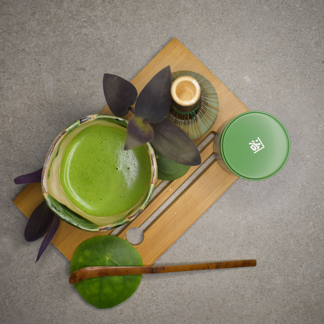 Ceremonial Japanese Matcha Tea Powder from Tencha London