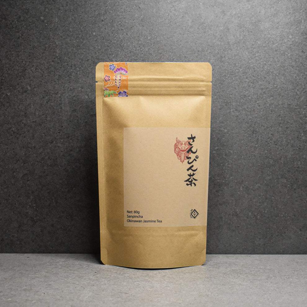 Sanpin Cha, Okinawa Jasmine Loose Leaf Tea from Tencha